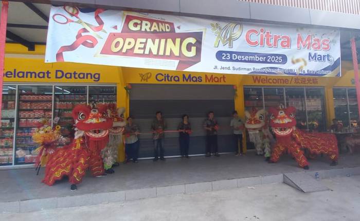 Swalayan Citra Mas Mart Grand Opening, Layani Kebutuhan Masyarakat Karimun